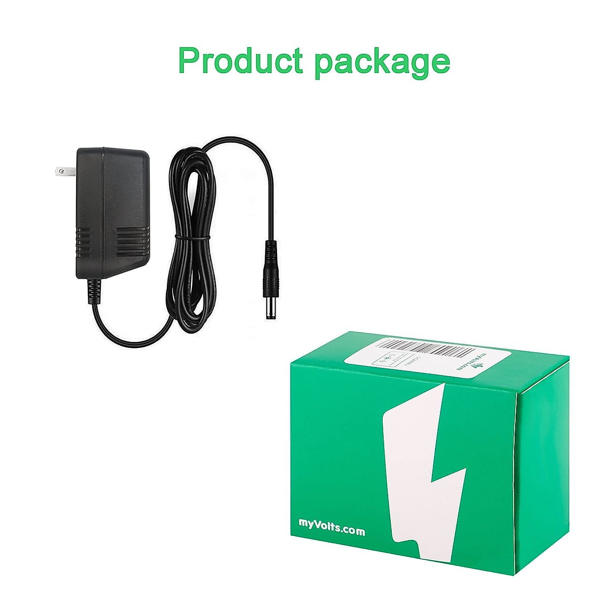 MyVolts 9V Power Supply Adaptor Compatible with/Replacement for Digitech RP355 Effects Processor - US Plug