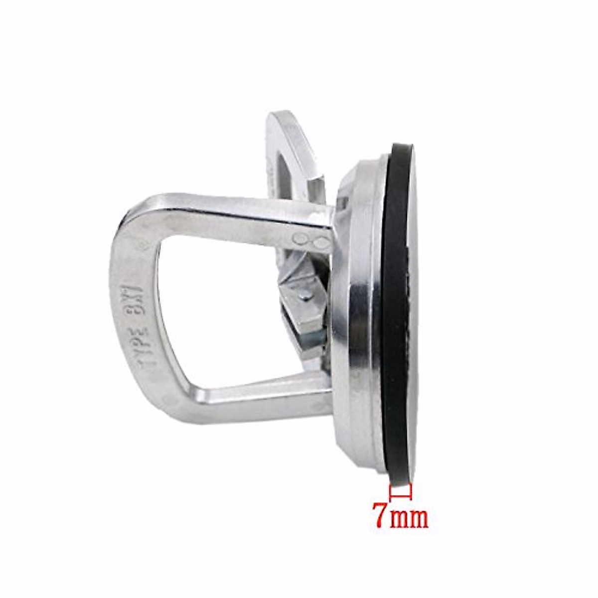 Preamer Heavy Duty Aluminum 110 lb Handle Dent Puller Suction Cup Lifter - 5 inch