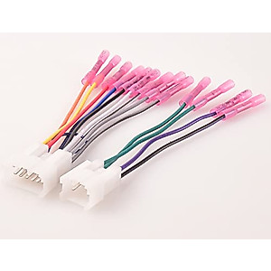 Yuacdky Radio Wiring Harness for Toyota 1986-2020，Subaru 2012-2019