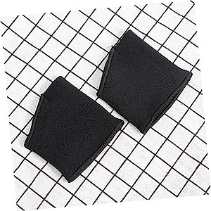 GLEAVI 2pcs Hallux Valgus Straightener Toe Spacer Bunion Night Splint Hallux Valgus Covers Bunions Covers Thumb Covers Thicken Orthotics Sock Floor Mat Black Bunion Splints Toes Separator