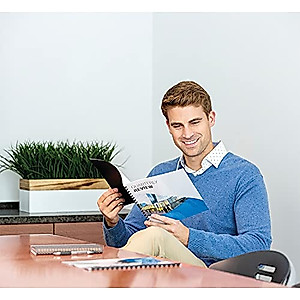 Fellowes 52089 Presentatn Covers,Sqr.Corners,Unpch,11-1/4-Inch X8-3/4-Inch,100/Pk,Cl