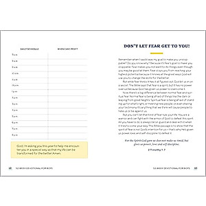 52-Week Devotional for Boys: Prayers for Growth and Inspiration