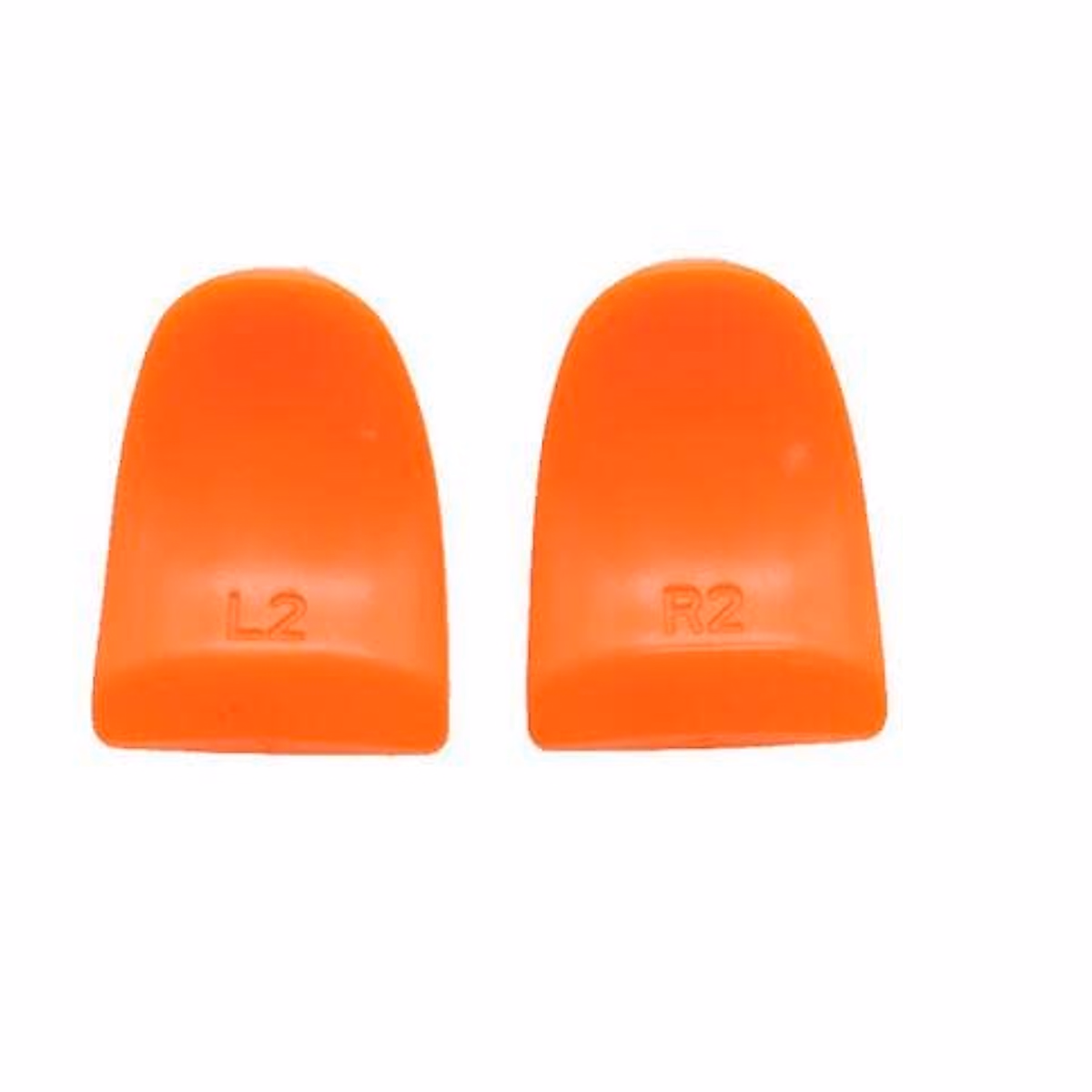 1 Pair L2 R2 Button Extenders Trigger Buttons for PS4 / PS4 Slim / PS4 Pro Game Controller (Orange)