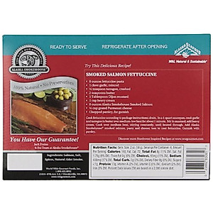 Alaska Smokehouse Smoked Sockeye Fillet in Gift Box, 8-Ounce Each (Pack of 2)