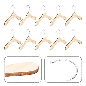 BCOATH 10pcs Skirt Pet Clothes Household Doll Small Costume Clothing Dog Hangers Shorts Professional Accessory Trouser Baby Apparel Puppy Coat Jeans Scarf - Cm Cat Slack for Kids Hanger