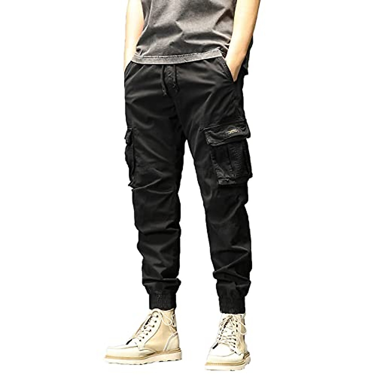 +Today+2023 Mens Tactical Pants Slim Fit Mens Gym Pants With Pockets Loose Fitting Long Johns Tailored Suit Trousers Pantalón Para Hombre Men's Hiking Pants Carpenter Jeans