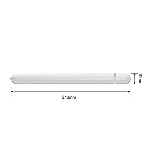 NUHUi UV LED Heating Rod Warming Heating Stick Toys Heater Space Keep Hand Warm Winter Automatic Temperature Control Heater 42-52℃ with Lamp Big Size 8.3 Inch Length,Portable to Carry