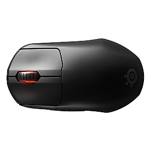 SteelSeries Esports Wireless FPS Gaming Mouse - Ultra Lightweight, Prime Programmable, 18K CPI Sensor, Magnetic Optical Switches, PC/Mac, Black
