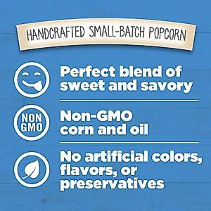 G.H. Cretors, The Mix,Cheese & Caramel Flavor Popcorn (12 Pack - 7.5 Oz Each)