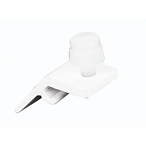 Prime-Line T 8731 7/16 in. White, (8-Pack) Deep Reach Storm Door Panel Clip