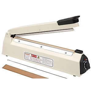 Impulse Sealer Parts 16 Inch Heat Seal Strips Teflon Tapes Sealer Replacement Element Grip Impulse Sealer Heating Element Service Spare Repair Kit-6 Pack