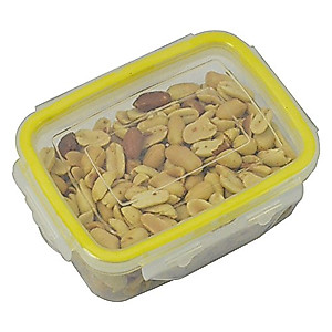 16 Piece Clip Lock Food Container Storage Set - Microwave & Dishwasher Safe Kitchen Box