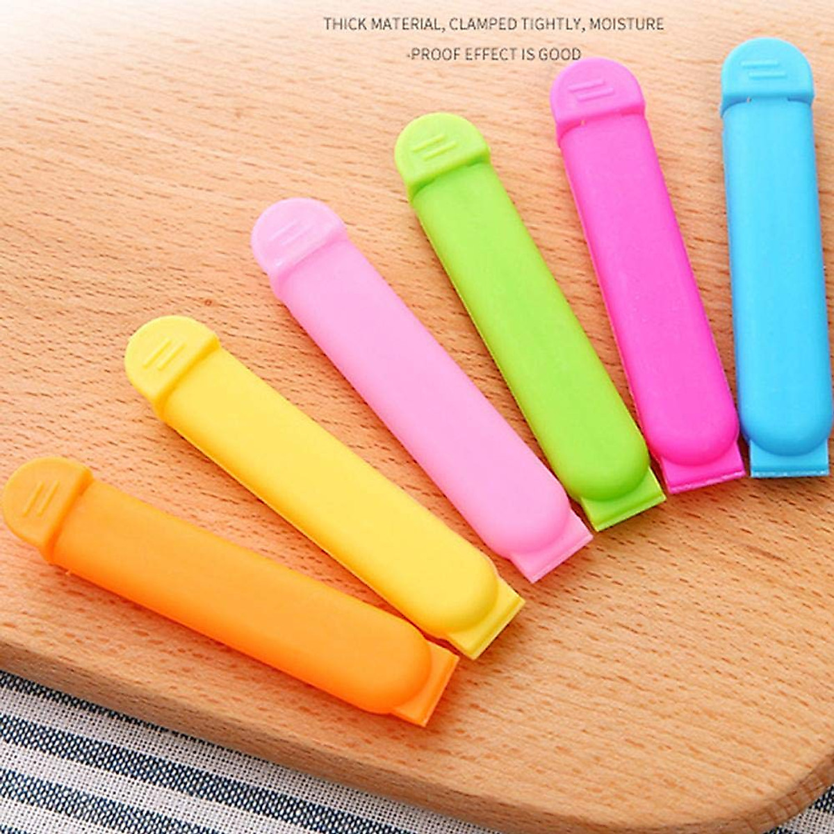 Plastic Sealing Clips for Food Snack Bag, 2.7Inch Bag Sealing Clips,Chip Bag Clips, Bag Clips for Food Storage