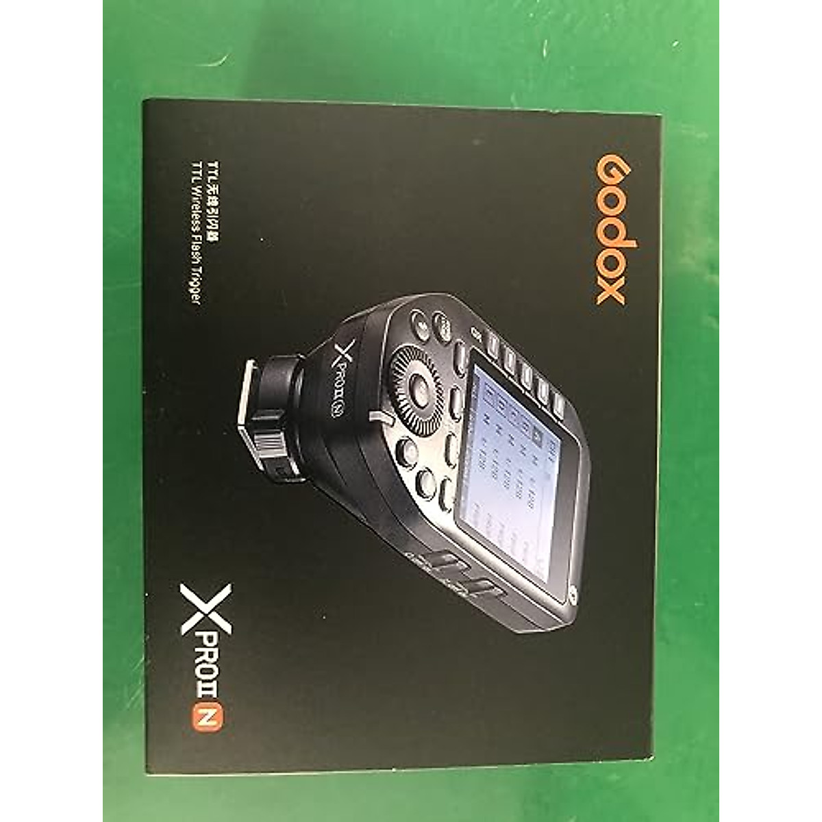 Godox XProII-N Wireless Flash Trigger for Nikon Camera, Xpro-N Upgrade Version, 1/8000s HSS TTL Large LCD Screen Flash Transmitter Compatible with Nikon Z6 D850 D750 D610 D7100 D5300 D3100