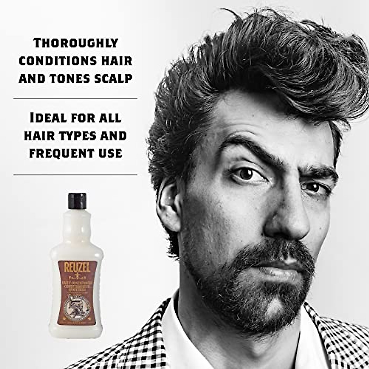 Reuzel Daily Conditioner, Ideal for all Hair Types, 33.81 oz