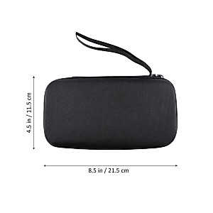 generic Graphing Calculator Hard Case Black EVA Travel Carrying Case - Storage Bag Box Pouch Compatible for TI-83 Plus/TI-84 Plus CE/TI-84 Plus/TI-89 Titanium/HP50G