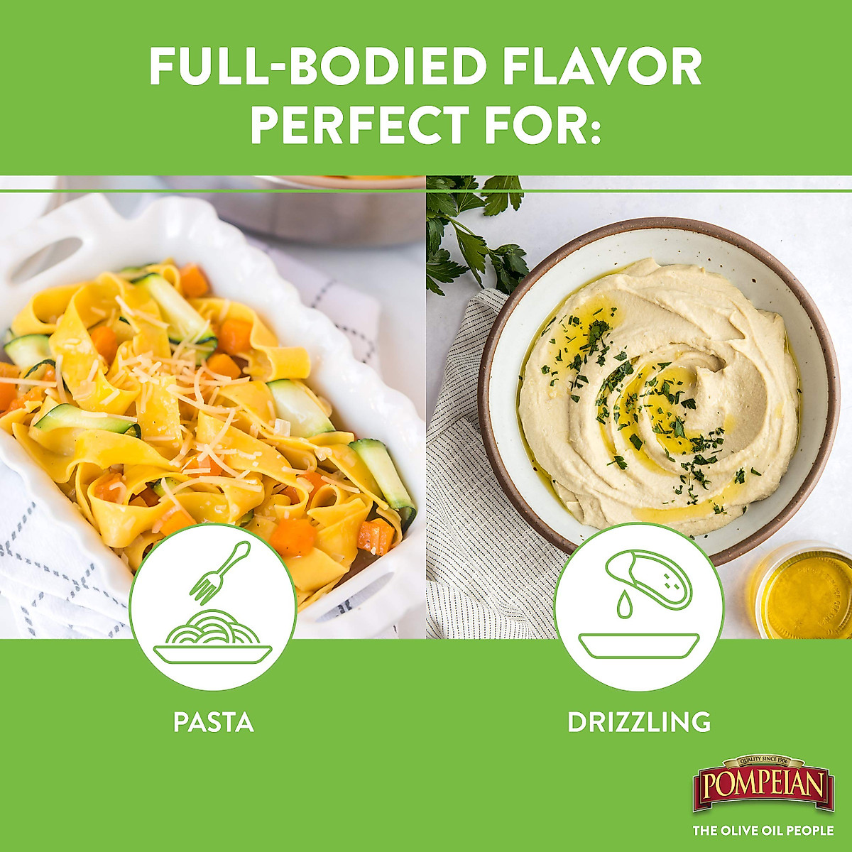 Pompeian USDA Certified Organic Extra Virgin Olive Oil Non-Stick Cooking Spray, Full-Bodied Flavor, Perfect for Salads and Pasta Drizzling, Naturally Gluten Free, Non-Allergenic, Non-GMO, No Propellants, 5 FL. OZ., Single Bottle