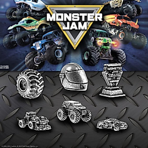 Monopoly: Monster Jam | Buy, Sell, Trade Iconic Trucks Including Grave Digger, Max-D, El Toro Loco, Dragon’s Breath | Classic Game | Officially-Licensed Monster Jam Merchandise