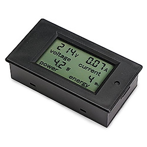 DROK 200123 Digital Multimeter AC 80-260V 100A Voltage Amperage Power Energy Meter AC Volt Amp Tester Voltmeter Ammeter Watt Meter