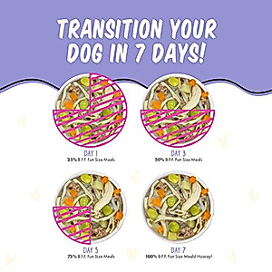 Weruva Best Fido Friend Fun Size Meals for Dogs, Fun Size Sampler Variety Pack, 2.75oz Cup (Pack of 8)