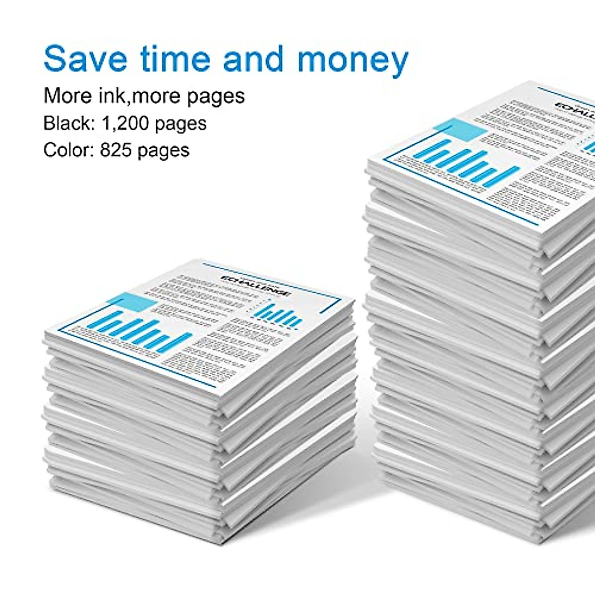 934XL 935XL Combo Pack Replacement for HP 934 and 935 Ink Cartridges Work with OfficeJet Pro 6830 6230 6835 6812 (934 XL 935 XL, 4 Pack)