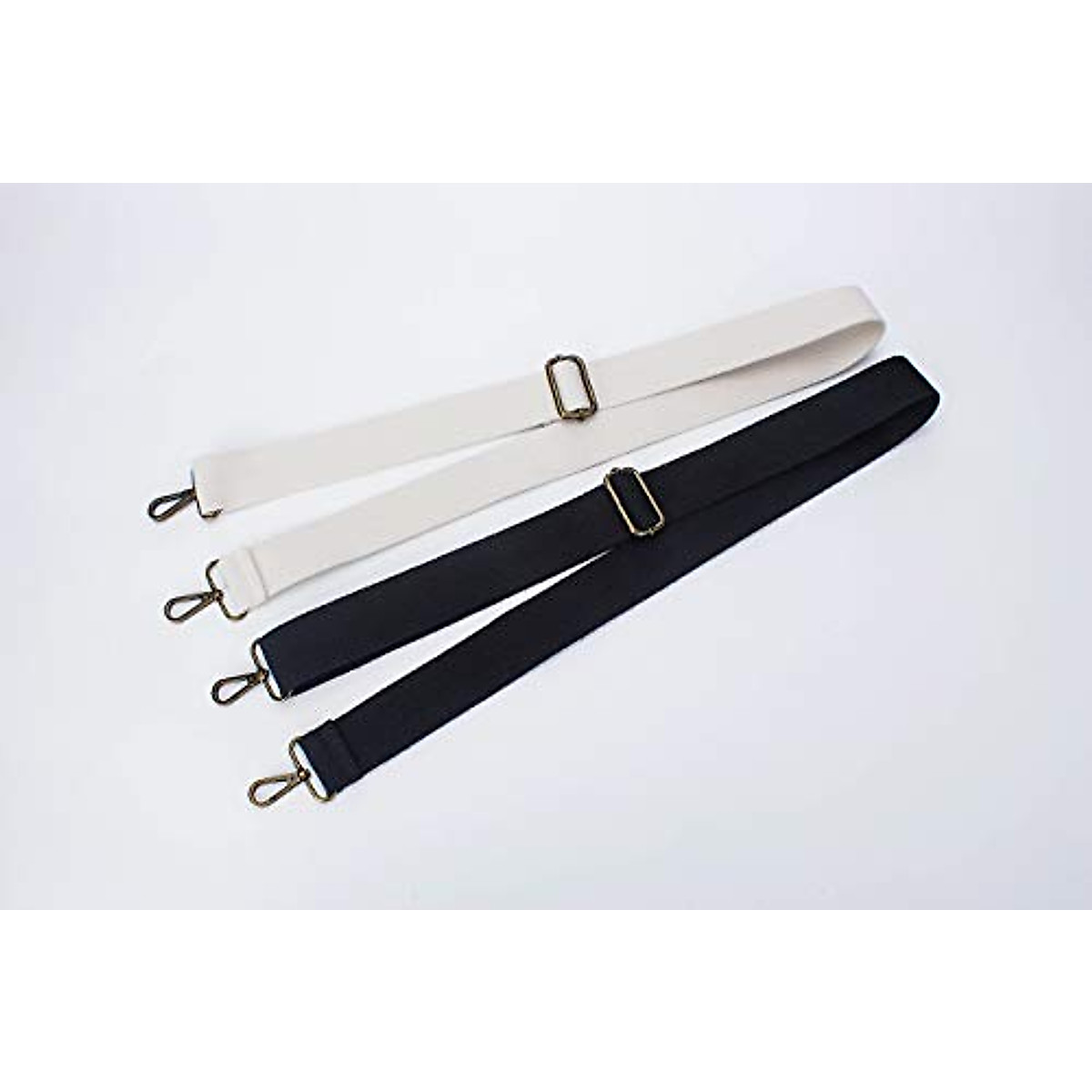 YONBEN Crossbody Purses For Women Medium with Handles Long Strap Canvas Satchel Purse (Black)