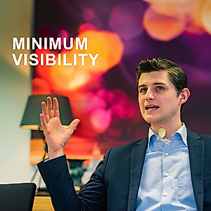 Phenyx Pro Beige Color Lavalier Lapel & Headset Mic Combo with Mini XLR Jack, Hands-Free Clip-on Lapel Mic, and Flexible Wired Boom Headset, Compatible with All Wireless Mic System