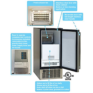 IM-60YUS Under-Counter Ice Maker (commercial grade)