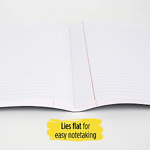 Five Star Composition Book, Notebook, College Ruled Paper, 100 Sheets, 9-1/2 x 7-1/2, Color Selected For You, 1 Count (09120)