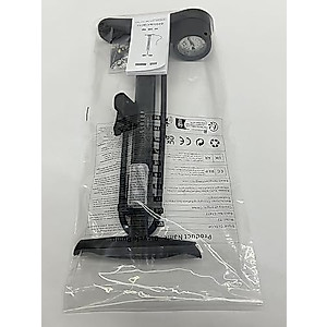 CLOLOP Bike Floor Pump Bike Pump High Pressure 160 PSI,Bicycle Pump with Air Ball Pump Inflator Fits Schrader and Presta Valve