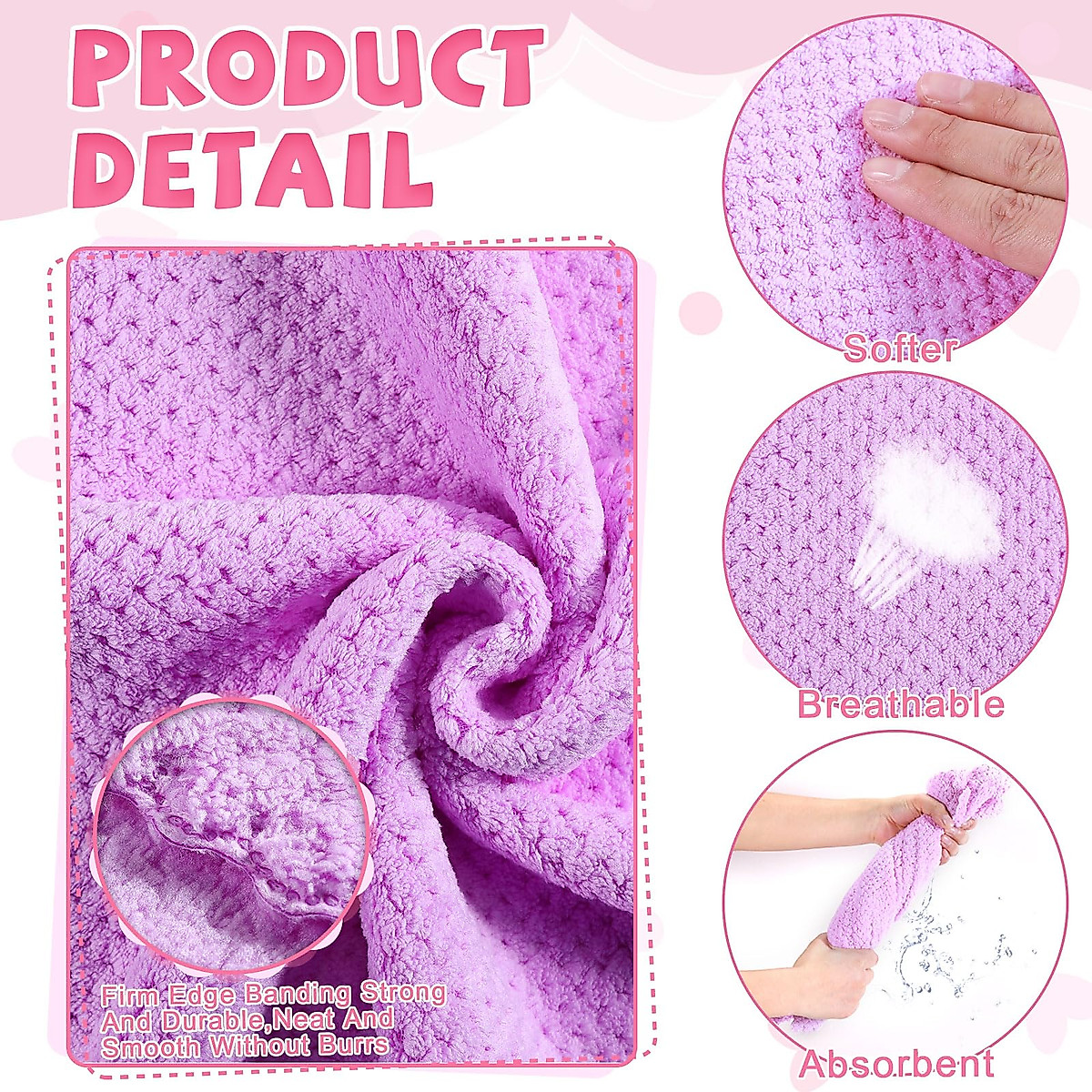 Reginary 10 Pcs Guinea Pigs Blankets Hamster Fleece Cage Liners Coral Fleece Quick Dry Soft Blankets Bedding Guinea Pig Accessories for Cat(18 x 24 Inch,Colorful)