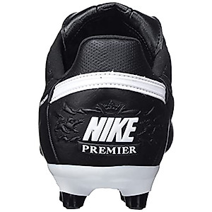 NIKE Men's Football Shoe, Black White, 7.5