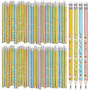 200 Pieces Llama Cactus Pencils Fun Pencil with Erasers for Children or Students as Great Party Favor,Reward and Novelty Gifts (200)