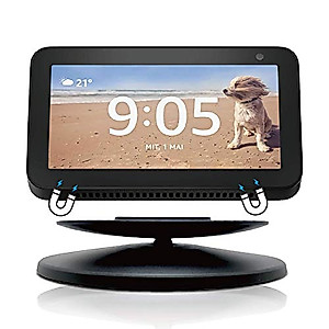 Sintron Smart Display Stand for Show 5 & 8 (1st Gen and 2nd Gen) Adjustable Magnetic Stand Mount Compatible for Show 5 & Show 8 with 360 Degree Rotation Tilt Function and Anti-Slip Base (Black)