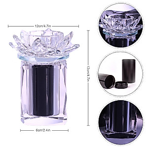 Contid Mini Urns Crystal Ashes Cremation Keepsake Photo Urn Small Urns Cremation Funeral Picture Ashes Holder Urns for Human or Pet to Remember Your Loved One Lost
