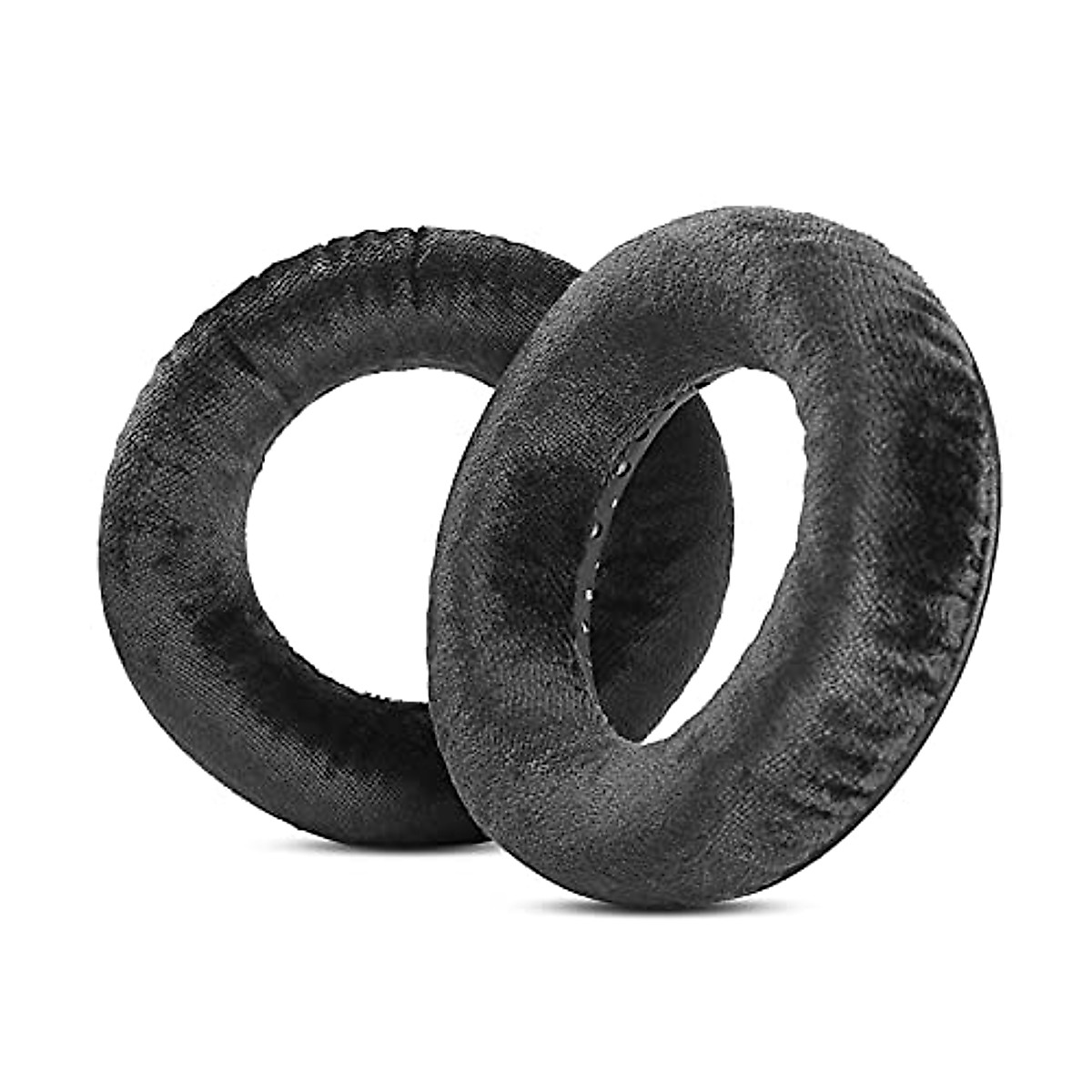 Upgrade Black Velvet Replacement Ear Cushion Earpads Compatible with Beyerdynamic DT990/dt990 pro / DT880 / DT770/PRO Headphones Memory Foam Ear Cups