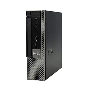 Dell Optiplex 9020 USFF Ultra-Slim Business Desktop Computer PC, Intel i5-4570s up to 3.6 GHz, 8GB DDR3 RAM, New 512GB SSD, Keyboard, Mouse, Wireless WiFi, Windows 10 Pro 64 Bit (Renewed)