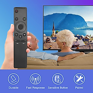 【Pack of 2】 New Universal Remote Control for All Samsung TVs, Compatible with Samsung Frame Crystal UHD Neo QLED OLED 4K 8K Smart TVs,One for All Samsung TV