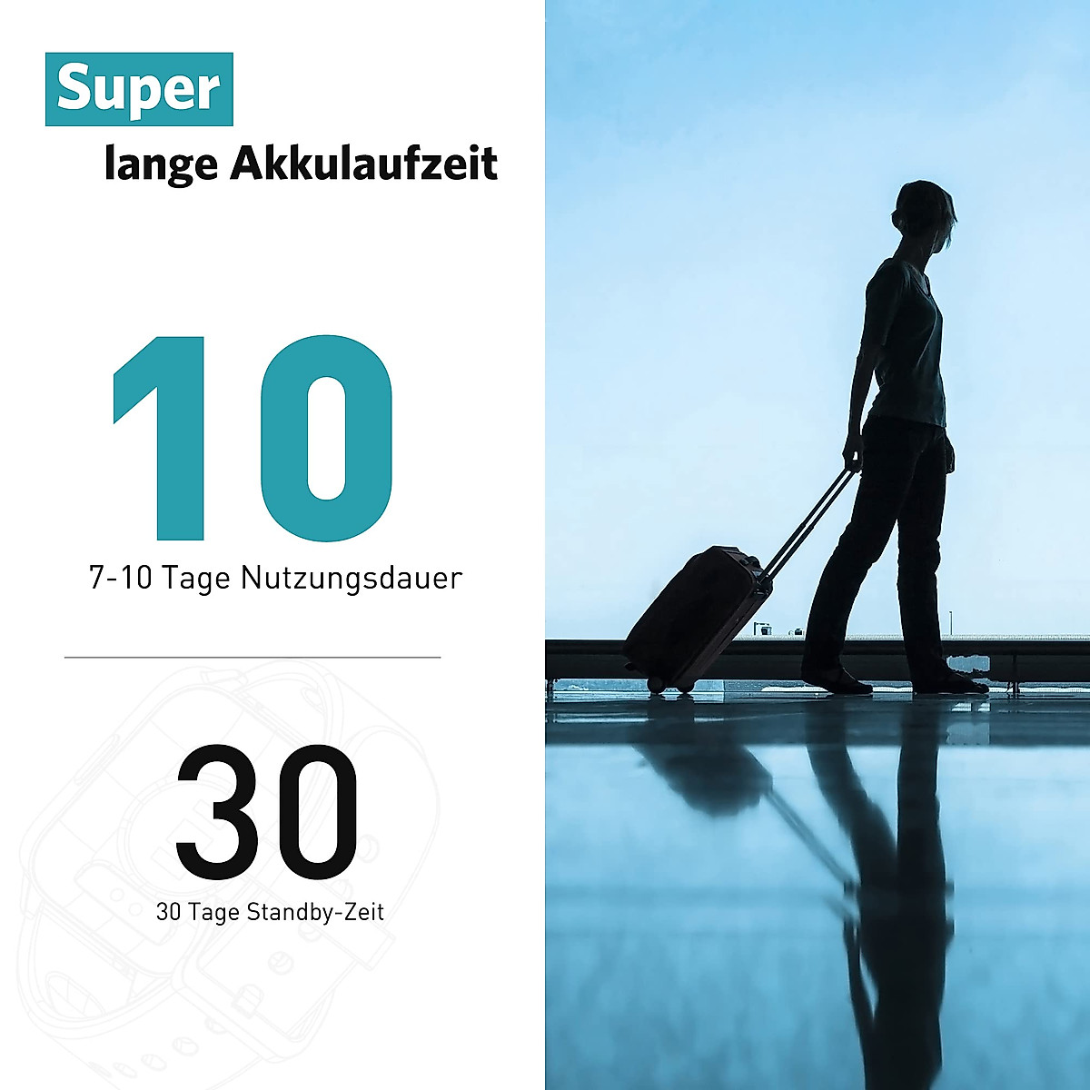 TRANYA Smart Watch, 1.69‘’ Full Touch Color Screen, 7-10 Days Battery Life, Android and iOS Compatible, IP68 Waterproof, Fitness Tracker, Heart Rate Monitor, TranyaGo Sports Watch