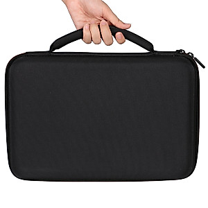 LTGEM Travel Hard Carrying Case for Akai Professional MPK Mini MK3 / MPK Mini Play MK3 / MPK Mini MKII/MPK Mini Play - 25 Key USB MIDI Keyboard Controller, Black+Grey(Case Only)