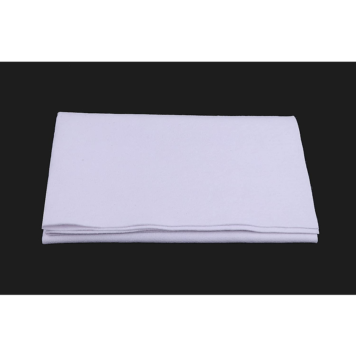 YYCRAFT 1 Yards Soft Felt by The Yard Fabric 74 Inch Wide 1.6mm Thick DIY Arts & Crafts Sewing-White