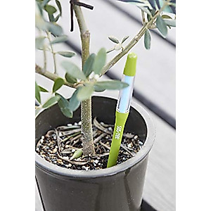 Sustee Aquameter, Set of 5, Plant Soil Moisture Sensor (Green, Small)