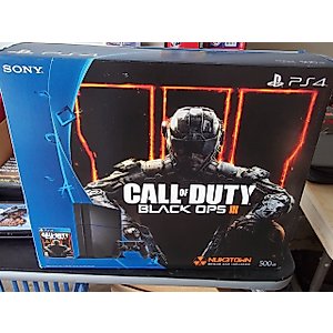 Sony PlayStation 4 (PS4) Console Bundle with Call of Duty Black Ops III - Hard Drive Capacity: 500 GB