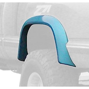 Bushwacker Extend-A-Fender Extended Rear Fender Flares | 2-Piece Set, Black, Smooth Finish | 40012-01 | Fits 1988-1999 Chevrolet C/K 1500, 6.5 & 8' Stepside Bed