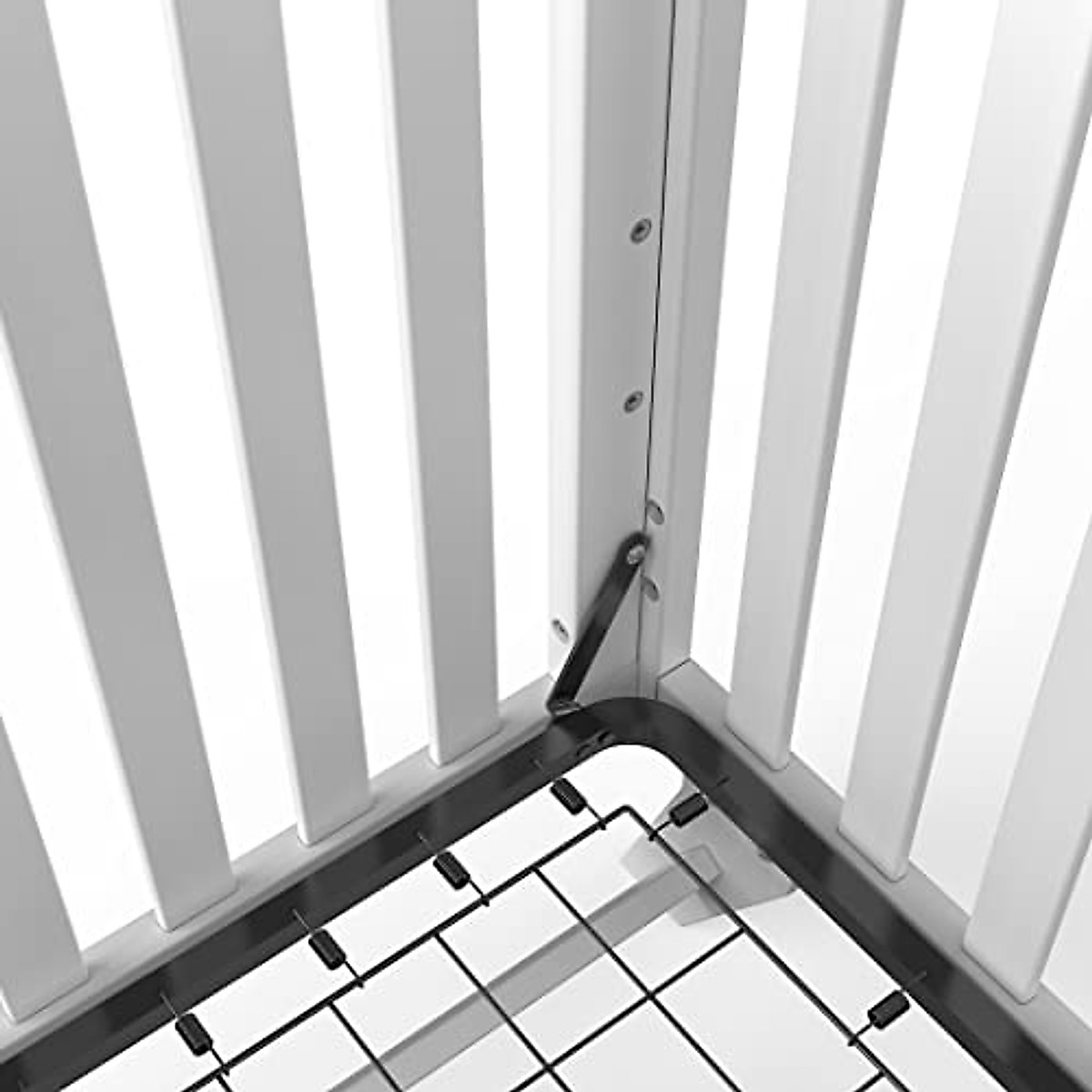 Child Craft SOHO 4-in-1 Convertible Crib, Matte White