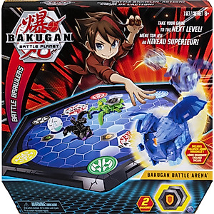 Bakugan Battle Arena, Game Board Collectibles, for Ages 6 and Up (Edition May Vary)