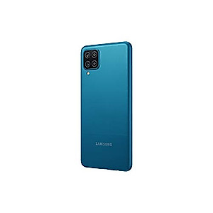 Samsung Galaxy A12 (SM-A125F/DS) Dual SIM,128 GB, Factory Unlocked GSM, International Version - No Warranty - Blue