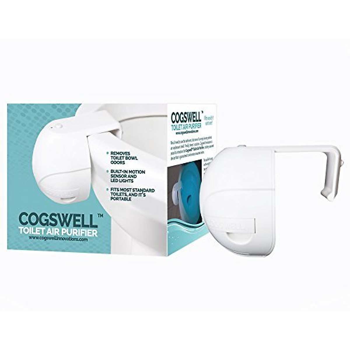 COGSWELL Bathroom Toilet Odor Eliminator No Chemical Air Deodorizer System