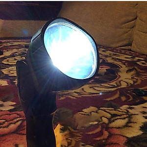 LudoPam Upgrade LED Flashlight Bulb,DC18V 12V 19.2V 6-24 Volt PR2 P13.5S LED Bulb Compatible for Ryobi Milwaukee Craftsman Torch Work Light