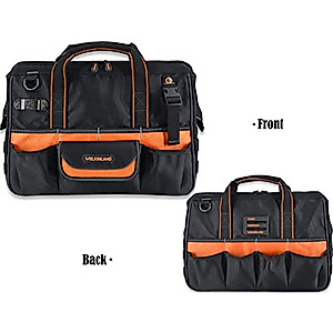 16" Tool Bags, 34-Pockets Tools bag, Heavy Duty tool bag, Open top tool bag, HVAC tool bag, Electrician tool bag, Tool bag organizer, Drill bag, Tool bags for electricians, Tool bags for construction